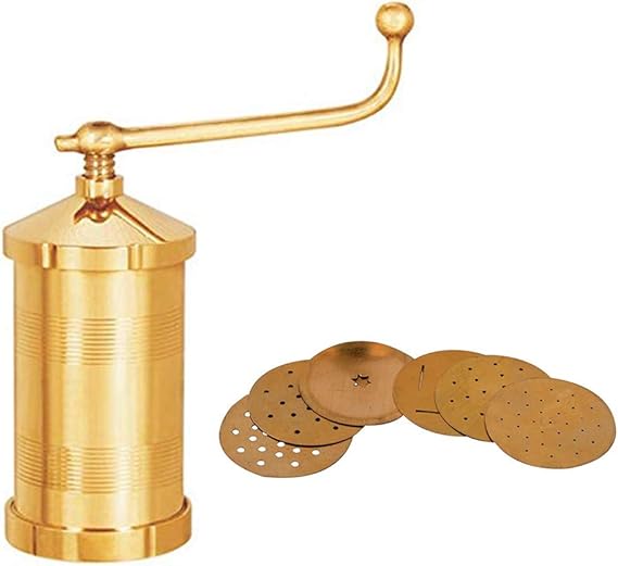 Amazon.com: Sev Sancha Gathiya Murukulu Janthikulu Maker Machine with 6 ...