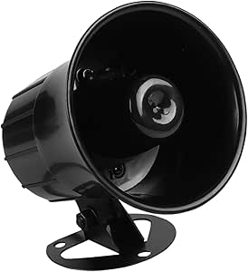 Amazon.com : Qudinip 12v 110dB Loud Alarm Horn Siren Burglar Alarm ...
