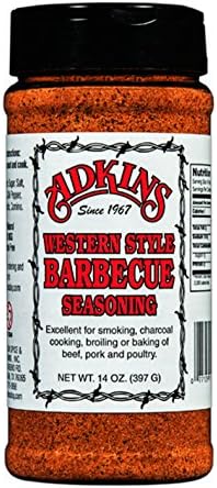 Amazon.com : Adkins Western Style Barbecue Seasoning 16 Oz Bags (Pack ...