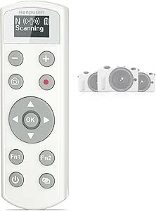 Amazon.com : Hanpusen Rechargeable Camera Remote Control - Wireless Shutter Release with OLED ...