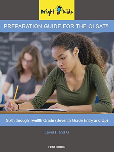 Bright Kids™ Preparation Guide for the OLSAT® − Level F and G (Sixth ...