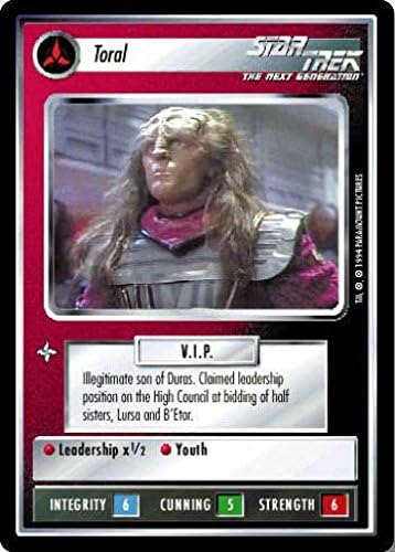 STAR TREK CCG 1E PREMIER LIMITED (B BORDER) TORAL 284U at Amazon's ...