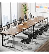 Amazon.com: Tribesigns 47" Round Conference Table, Round Multi-Purpose ...