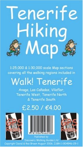 Tenerife Hiking Map: Ros Brawn: 9781904946298: Amazon.com: Books