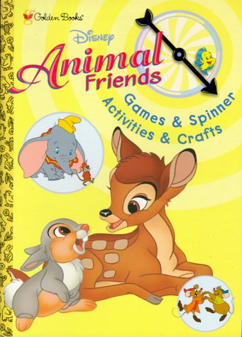 Amazon | Disney Animal Friends: Games & Spinner Activities & Crafts ...