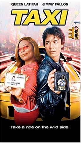 Taxi [VHS] : Queen Latifah, Jimmy Fallon, Henry Simmons, Jennifer ...