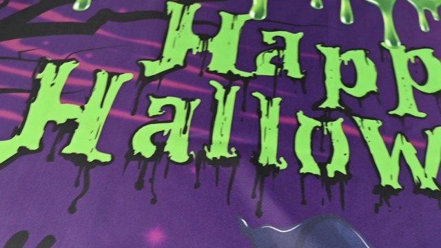 Snapklik.com : Halloween Banner Outdoor, Large Fabric Happy Halloween ...