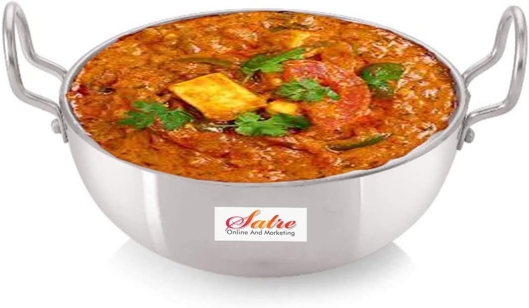 Satre Online and Marketing Induction Base Aluminium Kadai With two ...