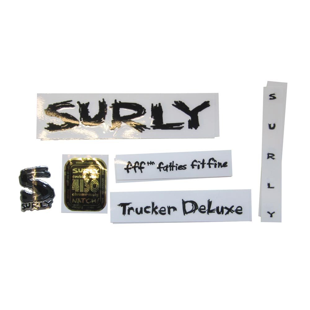 Surly Decal Kit Trucker Deluxe Black | Desertcart INDIA