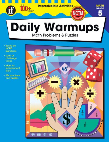 Daily Warmup Math Problems & Puzzles Gr 5 : Instructional Fair: Amazon ...