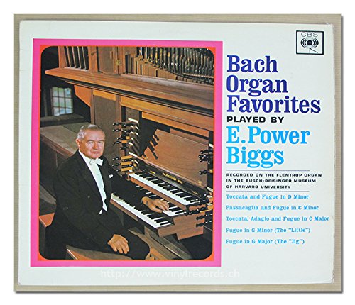 E. Power Biggs - Bach Organ Favourites - Amazon.com Music