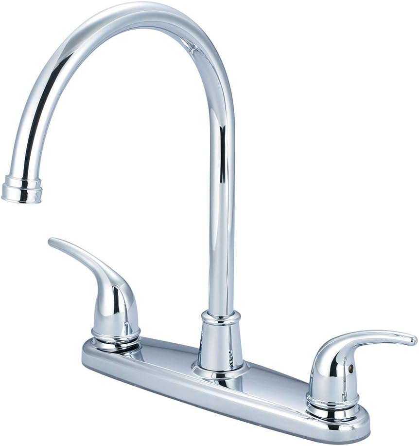 Pfister Pfirst Series 2-Handle Kitchen Faucet, Polished Chrome - Touch ...