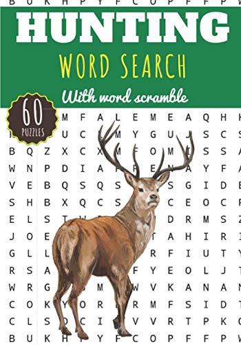 Hunting Word Search: Practice Workbook For Adults | 60 Puzzles of Word ...