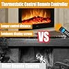 Amazon.com: Bxmgr Upgraded Fireplace Remote Control Kit,Compatible with ...