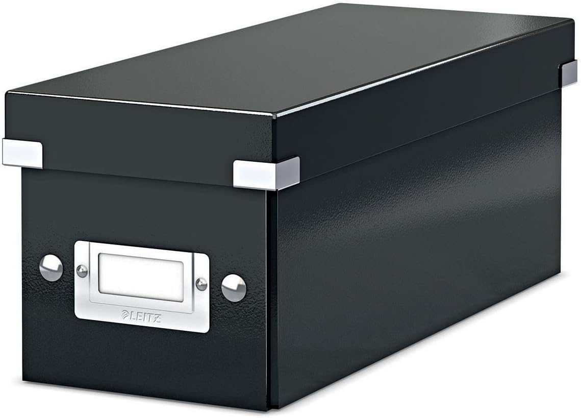Leitz Click & Store CD Aufbewahrungsbox, Schwarz, 60410095 : Amazon.de ...
