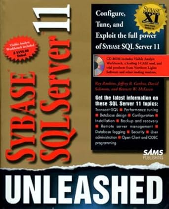 Amazon.com: Sybase SQL Server 11 Unleashed: 9780672309090: Garbus ...