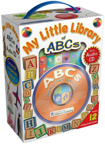 Amazon.com: My Little Library of ABCs with Audio CD: 9781588457608 ...