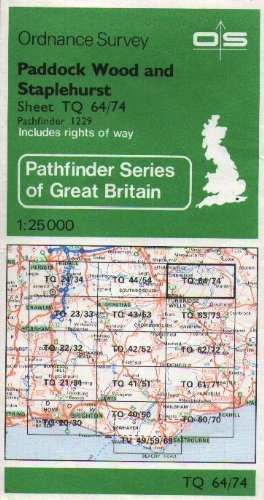 Amazon | Paddock Wood and Staplehurst (Pathfinder Maps) | Ordnance ...