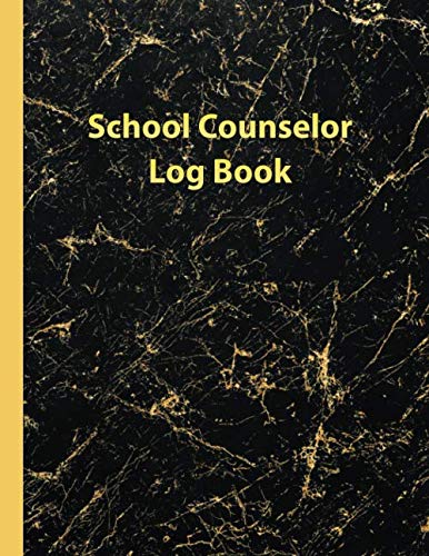 School Counselor Log Book: School Counselor Workbook Simple Counseling ...