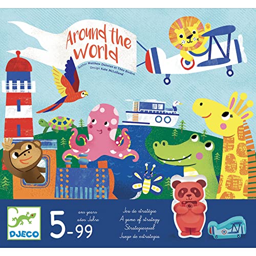 Around the World Geography Trivia Board Game