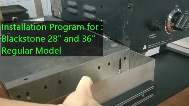Watch Installation program for different Blackstone griddle models on ...