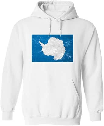 Smartprints Antarctic Flag Design Hoodie Men's at Amazon Men’s Clothing store