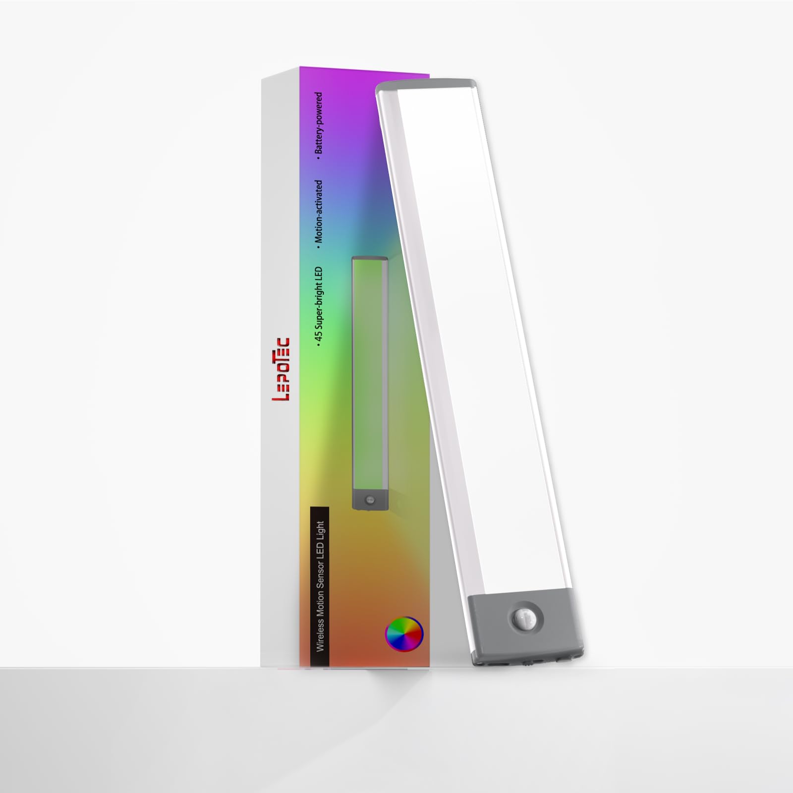 Snapklik.com : LEPOTEC RGB Under Cabinet Lighting,Motion Sensor Light ...