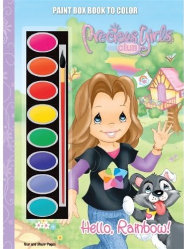 Princess Girls Club: Hello, Rainbow! Paint Box Book to Color: Dalmatian ...