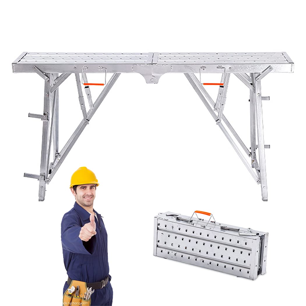 Buy Aluminium Scaffolding Tower Work Bench, Lightweight Folding ...