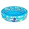 Amazon.com: 3 Rings Kiddie Pool for Toddler, 48”X12”，Kids Swimming Pool ...
