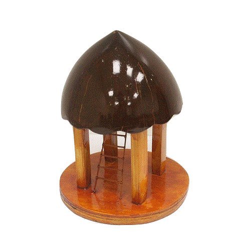 The Andaman Shop Handmade Nicobari Hut Showpieces : Amazon.in: Home ...