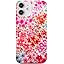 Amazon.com: Qokey for iPhone 12 Mini Case 5.4", Cute Clear Flowers ...