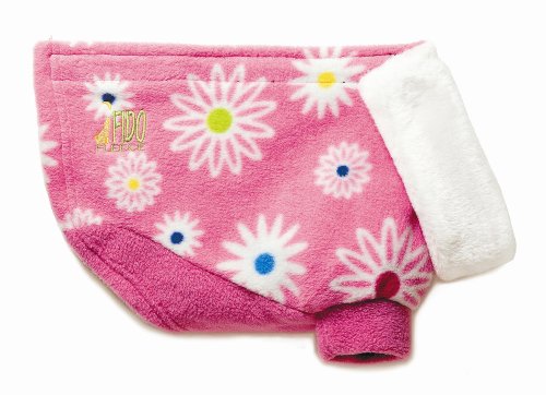 Premier Pet Fido Fleece Dog Coat Flower Power Size 14BC (Broad Chest ...