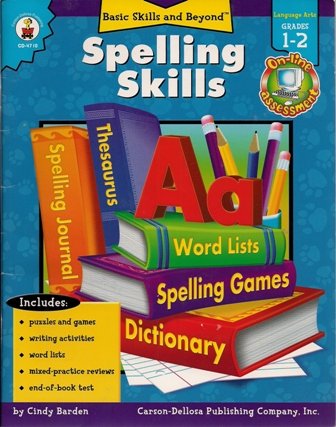 Amazon.com: Spelling Skills: Grade Level 1-2 (Basic Skills & Beyond ...