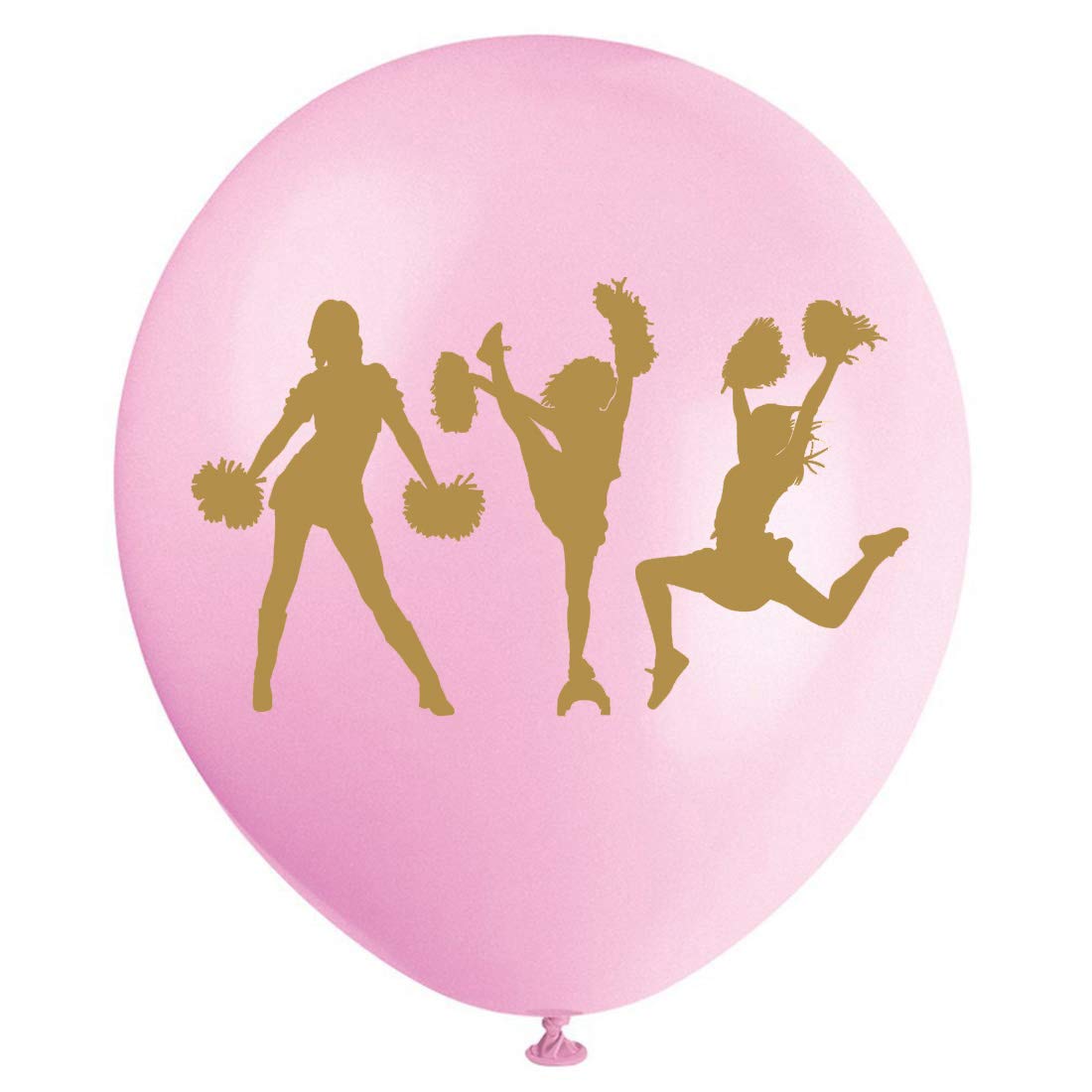 Pink Cheerleaders Latex Balloons, 12inch (16pcs) Cheerleading Party ...