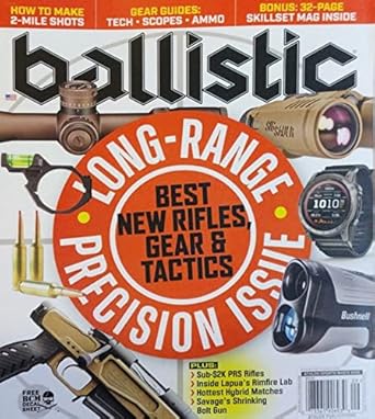 Ballistic Magazine August 2022 New Rifles: Amazon.com: Books