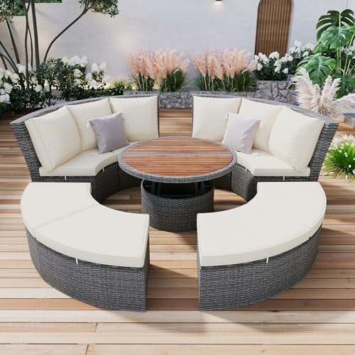 Best Round Patio Sofas to Elevate Your Outdoor Living Space - Totally ...