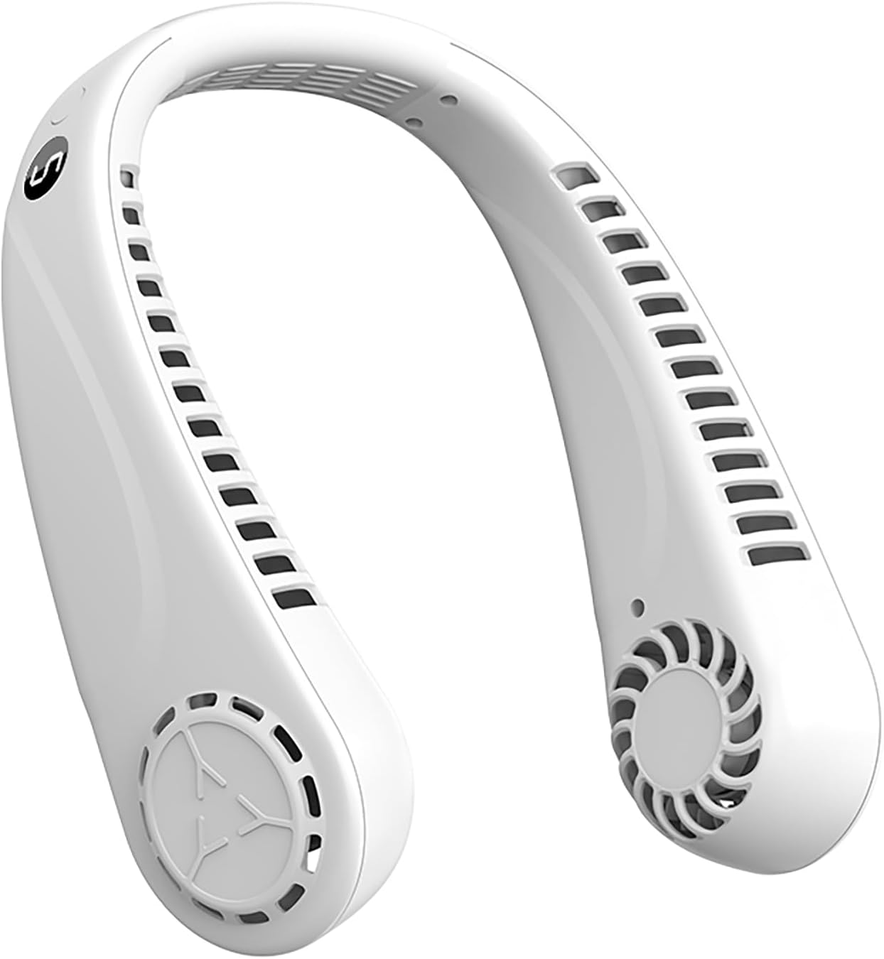 Amazon.com: BIRDDIE Portable Bladeless Hanging Neck Fans with Screen ...