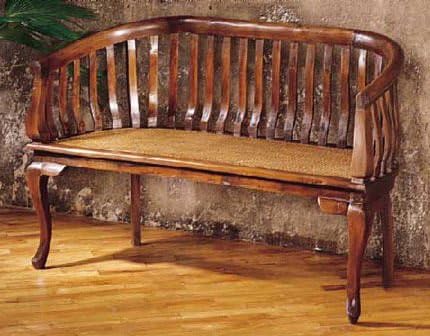 Amazon.com: Bauer International Barrel Indoor Bench : Patio, Lawn & Garden