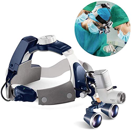 Buy Medical Magnifier with Headlights 2.5X 3.5X Magnifying Glass ...