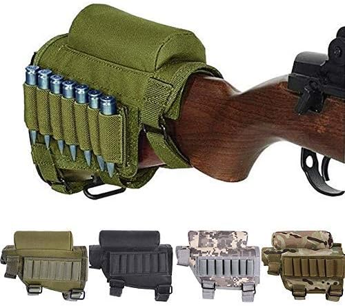 Rifle Buttstock Portable Adjustable Tactical Shell Holder Cheek Rest ...