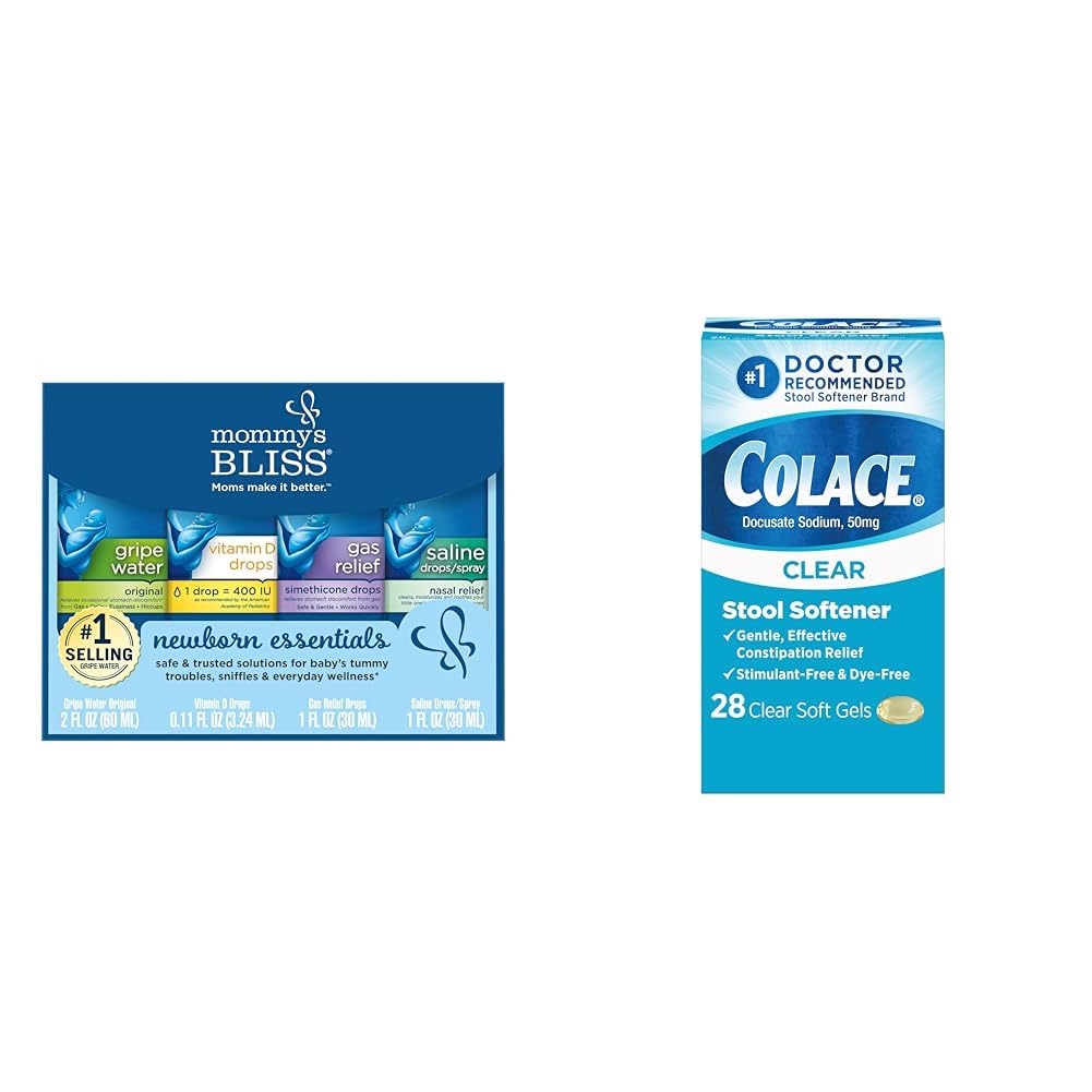 Amazon.com: Mommy's Bliss Newborn Gift Set with Gripe Water, Vitamin D ...