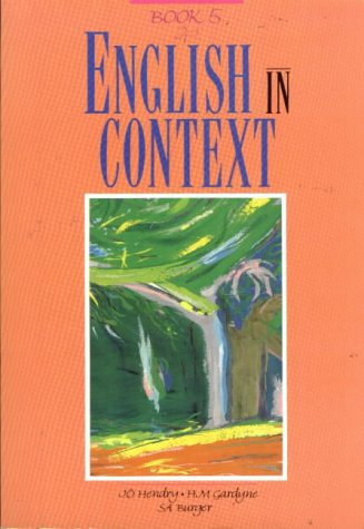 English in Context: Standards 9 & 10 (First Language: English in ...