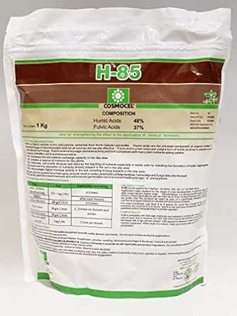 Ritaj COSMOCEL H85 Humic Acid 48% Fulvic Acid 37% Fertilizer, 1kg: Buy ...