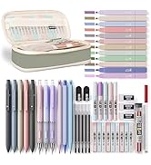 Amazon.com: Nicpro 45PCS Aesthetic School Supplies with Big Capacity ...