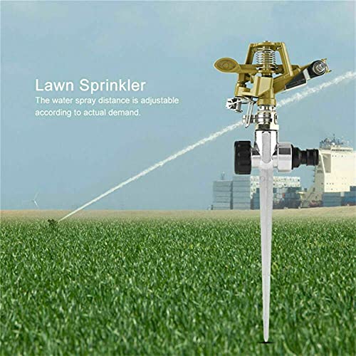 Gazon aardingssproeier Rotary Water Irrigation Sprinkler Sproeier voor ...