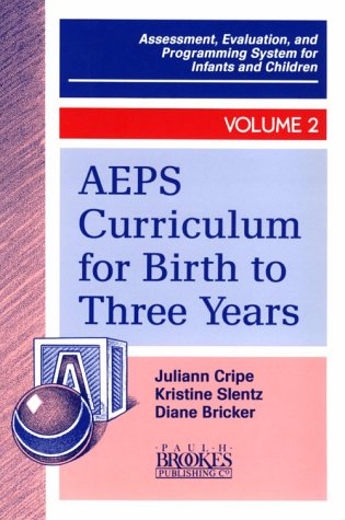 Aeps Curriculum for Birth to 3 Years (Assessment, Evaluation, and ...
