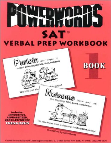Powerwords Sat Verbal Prep Workbook/Book 1: Sennet, Edith L., Monse ...