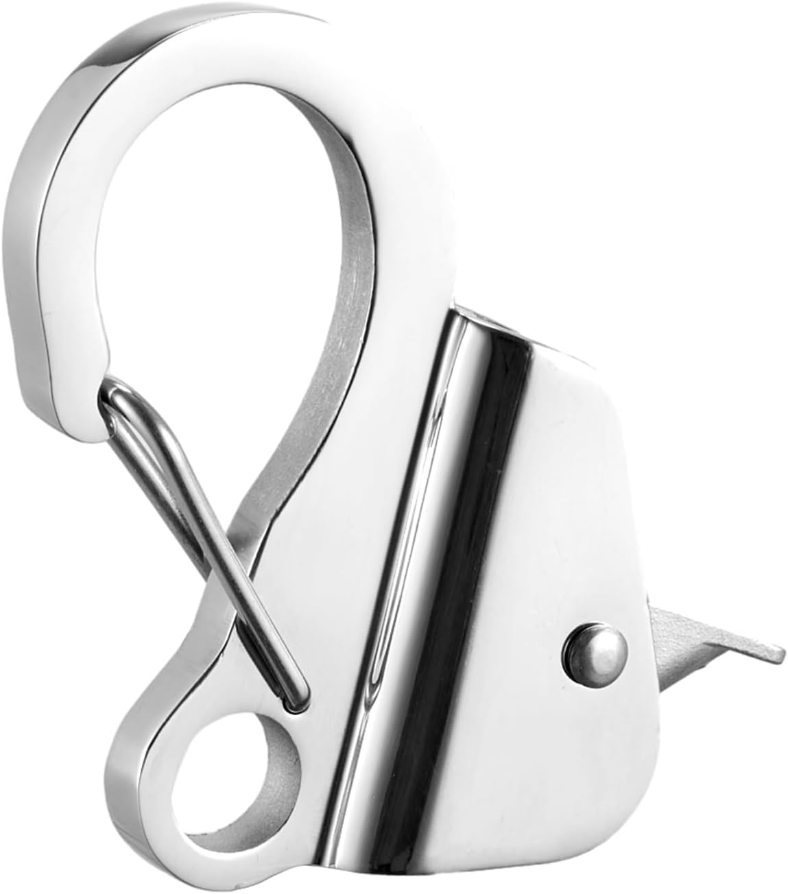 VEVOR Boat Anchor Hook, 304 Stainless Steel Slide Anchor, Knotless ...