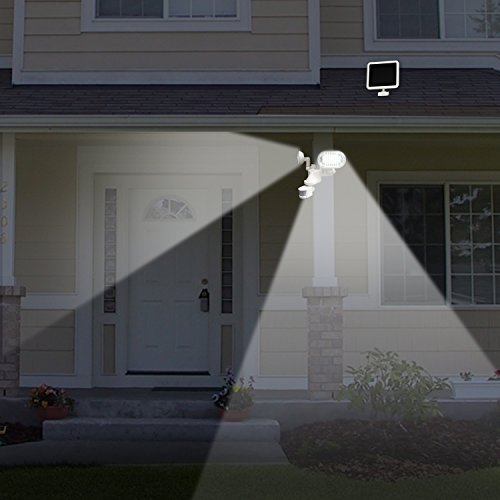 Sunforce Outdoor Solar Motion Light Review - Solar Panel America